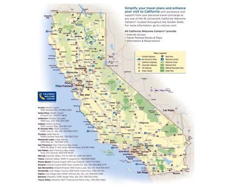 Map Of National Forests In California