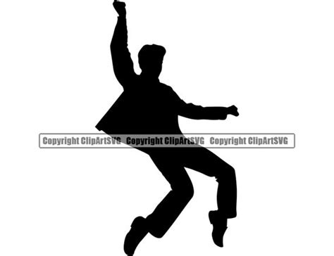 Happy Dance Silhouette