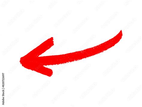 Red Marker Arrow