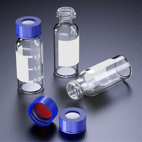 Screw Top Vials 2ml Clear 100pcs