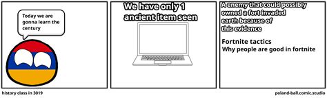 History Class In 3019 Comic Studio