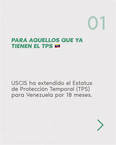 Extensión Y Redesignación De Venezuela Para El Tps