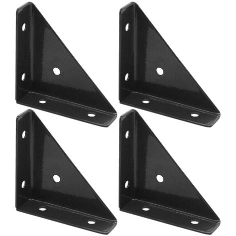 Parvistic 4pcs Triangular Corner Brace Heavy Duty Angle Brackets Corner