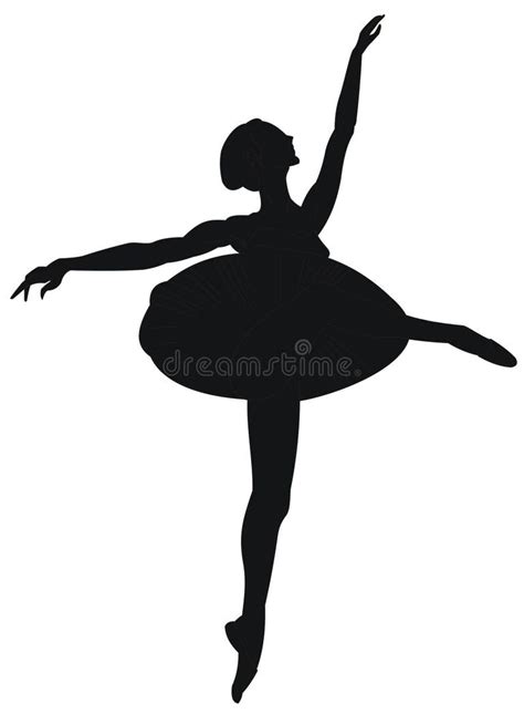 Ballerina Shadow Stock Illustrations 1246 Ballerina Shadow Stock