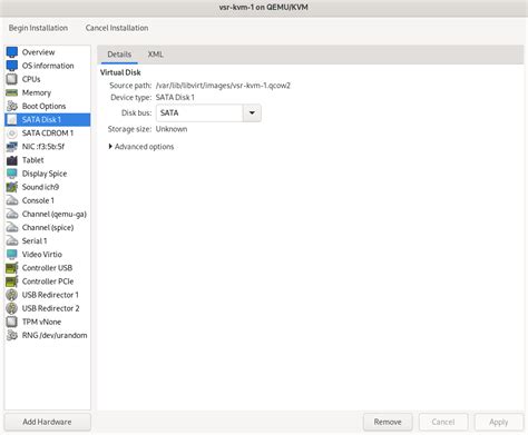 nodegrid manager instatltion on linux qemu kvm