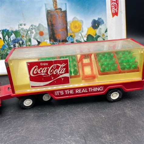 Tonka Coca Cola W 4 Bottle Crates And Metal Tray Fr Ss