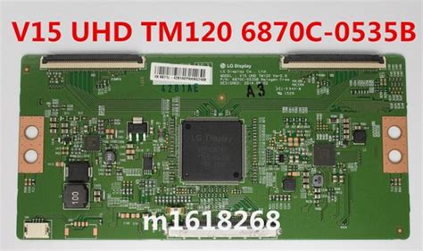 Original T Con Board Lg Display V15 Uhd Tm120 Ver0 9 6870c 0535b Lg Ebay