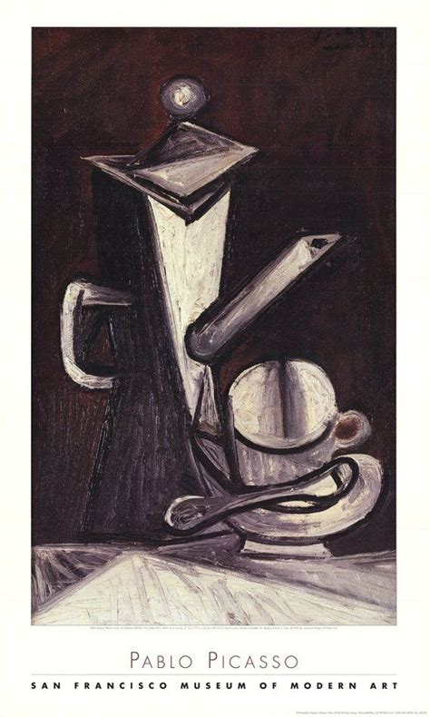 Pablo Picasso Still Life The Coffee Pot 1998 Poster Picasso Still