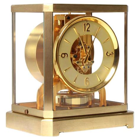 Jaeger Lecoultre Gold Plated Atmos Clock For Sale At 1stdibs Atmos