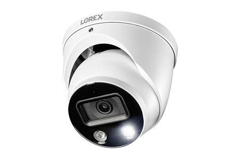 Lorex E893dd 4k Ultra Hd Smart Deterrence Ip Dome Camera W Smart Moti