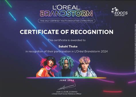 Sakshi Thoke On Linkedin Edhec Growth Learning Loréalbrandstorm Prideweek Internship