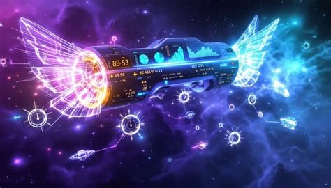 Free Celestial Navigation System Image Digital Cosmic Ethereal