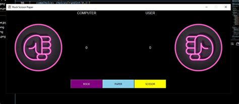 Completed A Rock Paper Scissors Game With Codsoft Muhammad Ahmad Faizan Posted On The Topic