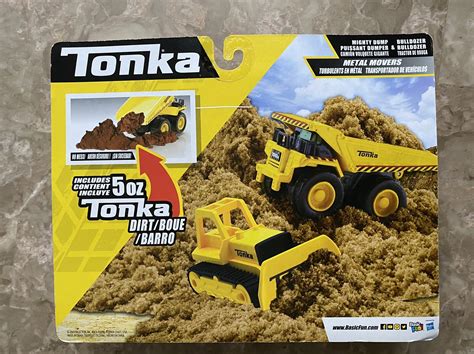 Tonka Metal Movers Combo Pack Dump Truck And Bulldozer Sealed Ebay