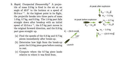 Solved 9 Rapid Unexpected Disassembly8 A Projec Tile Of