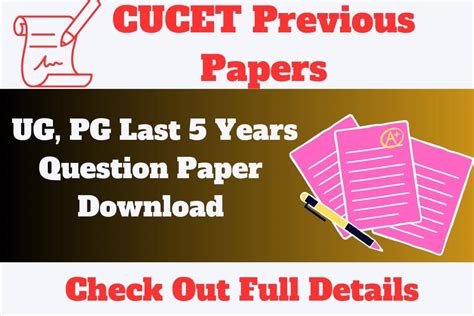 Cucet Previous Papers Ug Pg Last 5 Years Question Paper Download