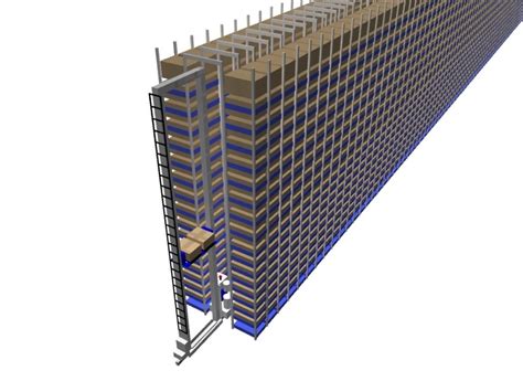 Mini Load Asrs 3d Model