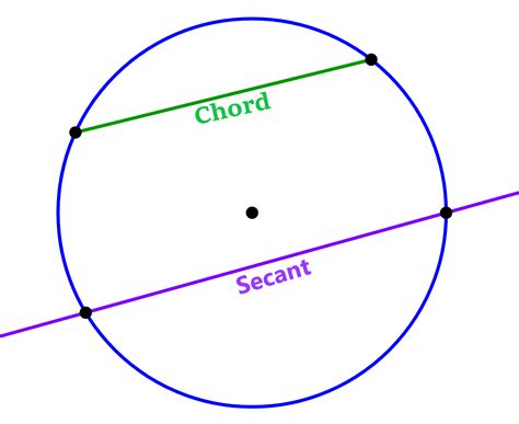 Secant Of A Circumference Neurochispas