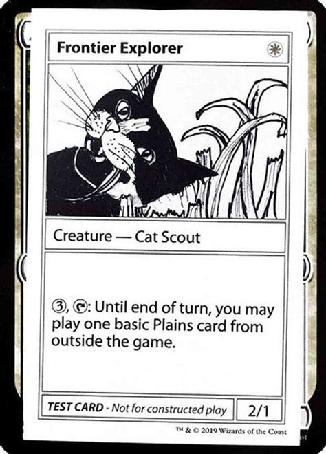 Frontier Explorer No Pw Symbol Price From Mtg Mystery Booster