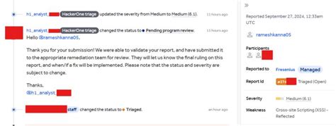 Ramesh Kanna M On Linkedin Cybersecurity Xss Bugbounty Appsec Websecurity Hackerone