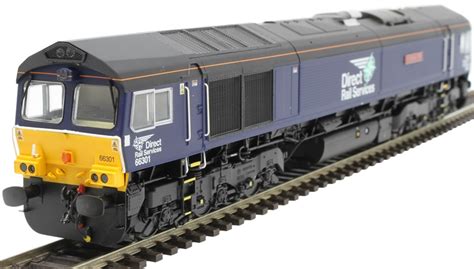 Hattons Originals H4 66 012 Class 66 66301 In Drs Plain Livery Kingmoor