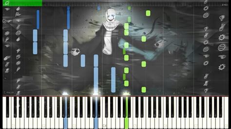 Dark Darker Yet Darker Gasters Theme Undertale Synthesia Piano