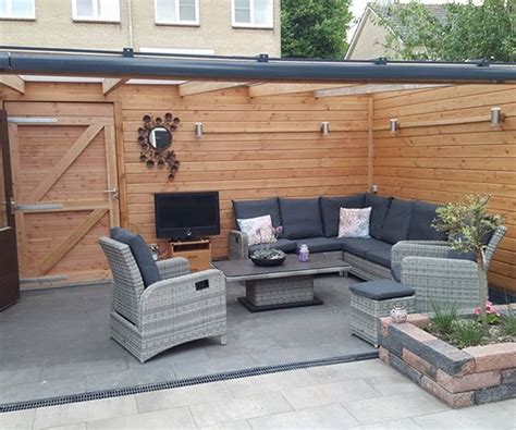 Pext Veranda Vrijstaand Sierbestrating Oosteinde