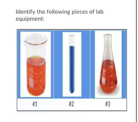 Lab Equipment Identification