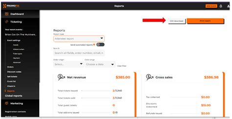 How To Export A Report Of Attendee Email Addresses And Other Customer Data