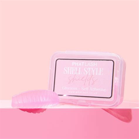 Shell Glueless Self Adhesive Lash Lift Shields Phat Lash Uk