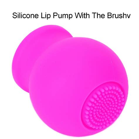 Silicone Lip Plumper Device With Brush Achieve Full Lips With Lip