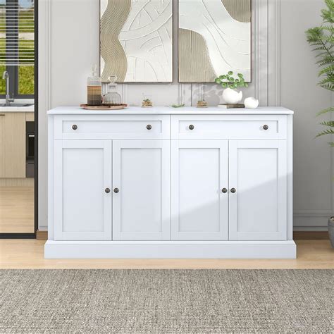 Jivoit 60 Accent Storage Cabinet With Two Drawers And