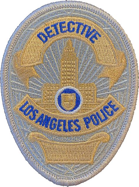 Los Angeles Police Badge Lapd Emblem Law Enforcement Insignia Png Picture