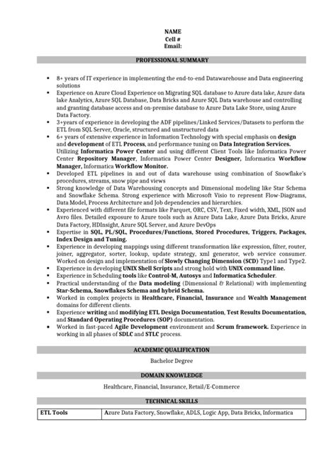 azure data engineer and informatica pdf