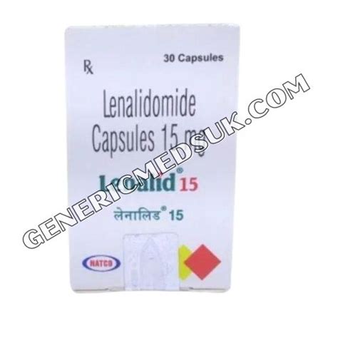 Lenalid 15mg Lenalidomide Generic Meds Uk