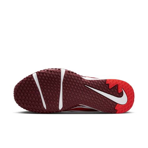 Nike Alpha Huarache Varsity 4 Turf Baseball Shoes In Red Dj6518 616