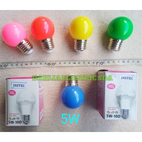 Jual LAMPU LED 5W WARNA CANTIK Shopee Indonesia