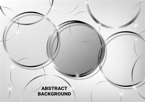 Circle Glass Overlap Stock Vector Illustration Of Frame 268945175