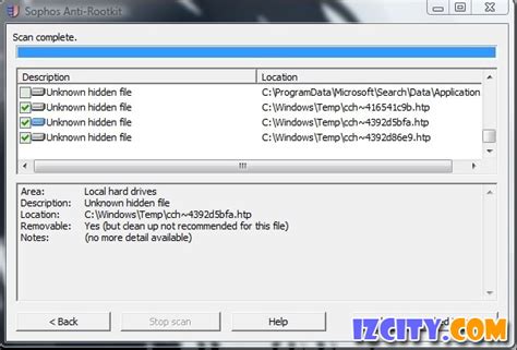 Sophos Anti Rootkit скачать бесплатно
