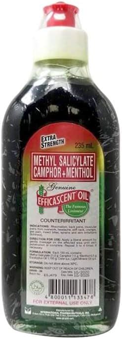 Efficascent Oil Extreme Strength Methyl Salicylate Camphor