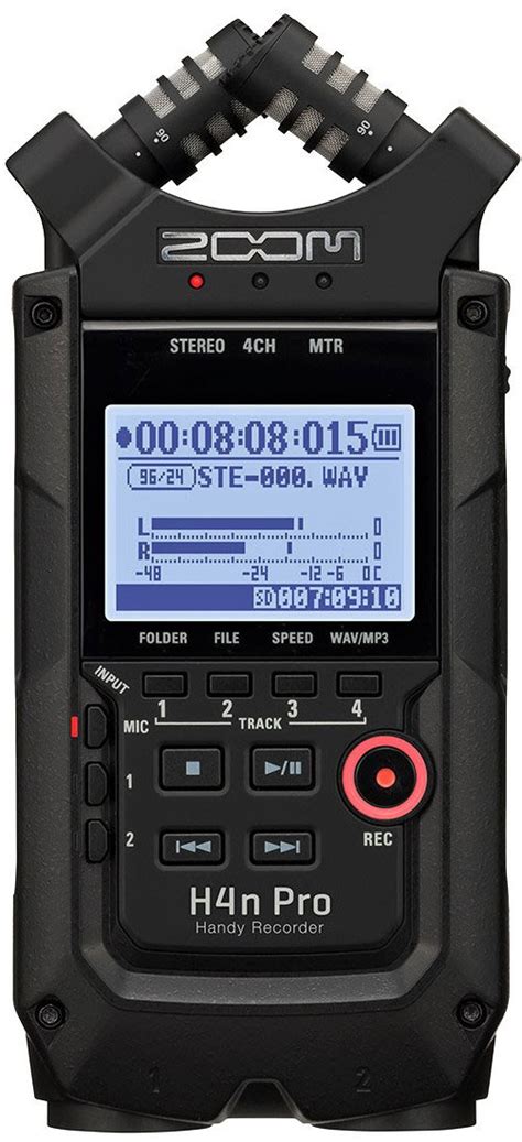 ZOOM H4N PRO Black