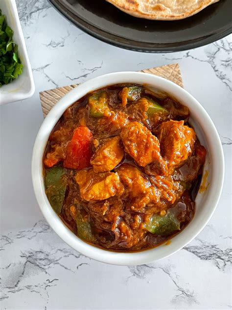 Chicken Jalfrezi Stir Fry With Chicken And Bell Peppers