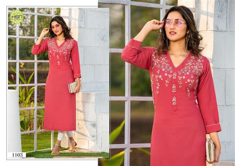 Hsn Vol 3 By Hsn Presents Straight Kurti Collection At Authorized Manufacturer Rate By Ashirwad