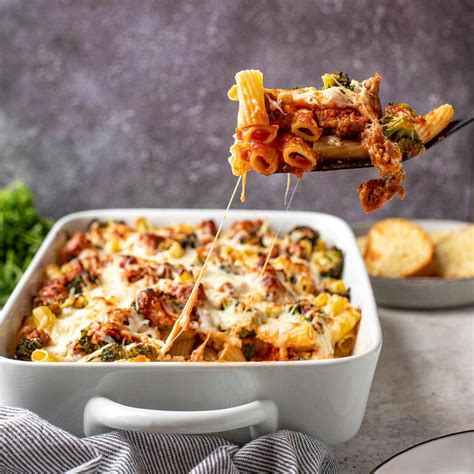 Baked Rigatoni Recipe Dinner Then Dessert