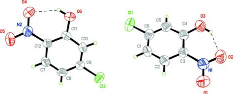 The Molecular Structure Of I With The Atom Numbering Scheme