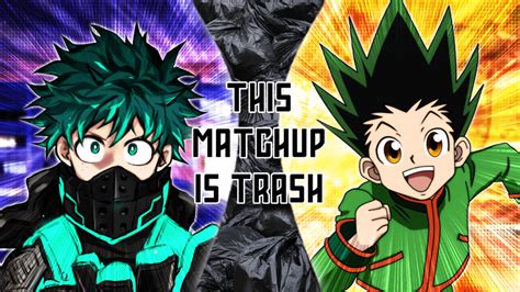 Deku Vs Gon My Hero Academia Vs Hunter X Hunter R Deathbattlematchups