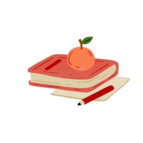 Book In Cartoon Style Education Stock Illustration Illustration Of