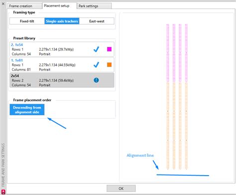 Single Axis Tracker Pv Layout Creation Help Center Pvcase