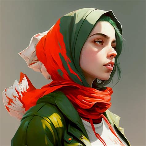 Premium Photo Beautiful Pakistani Girl Portrait Generative Ai