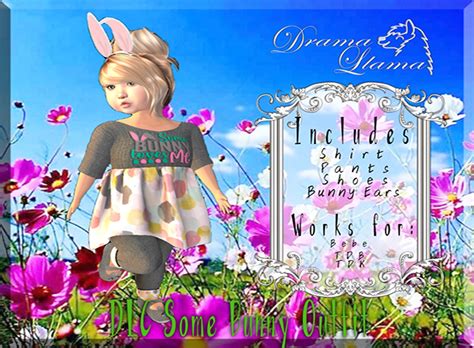 Second Life Marketplace Dlc Some Bunny Outfit